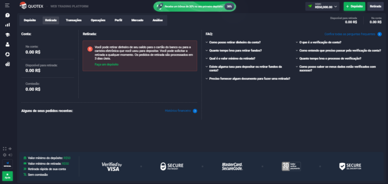 Corretora Quotex para Iniciantes: Riscos e Detalhes completos 2025